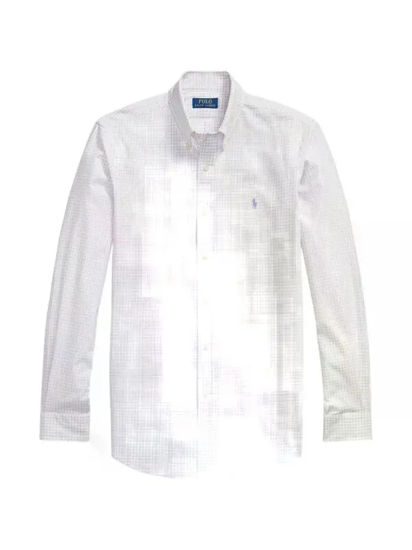 Polo Ralph Lauren Check-pattern Button-down Shirt - White