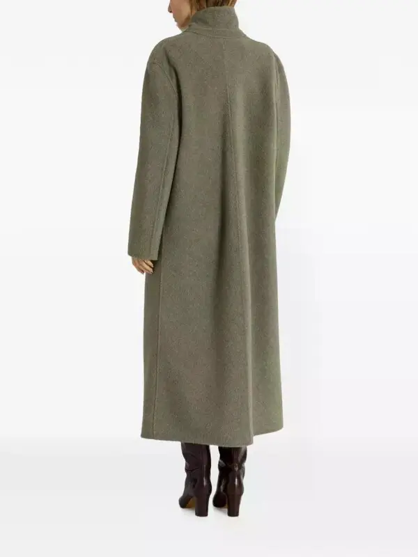 Alberta Ferretti Single-breasted Wool Coat