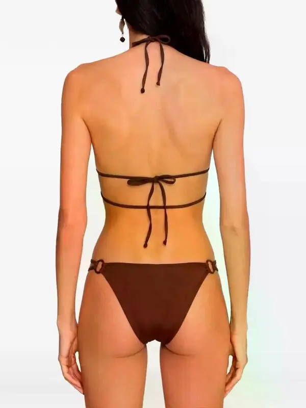AMIR SLAMA Ring-detail Strappy Swimsuit