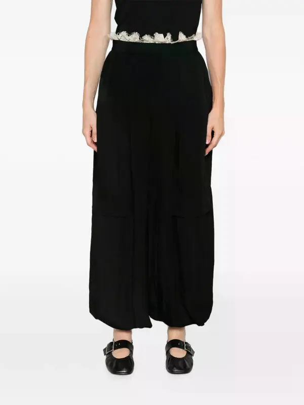 Sea Lace-trimmed Trousers