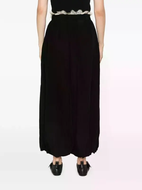 Sea Lace-trimmed Trousers