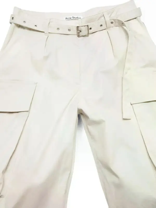 Acne Studios Cargo Trousers With Belt