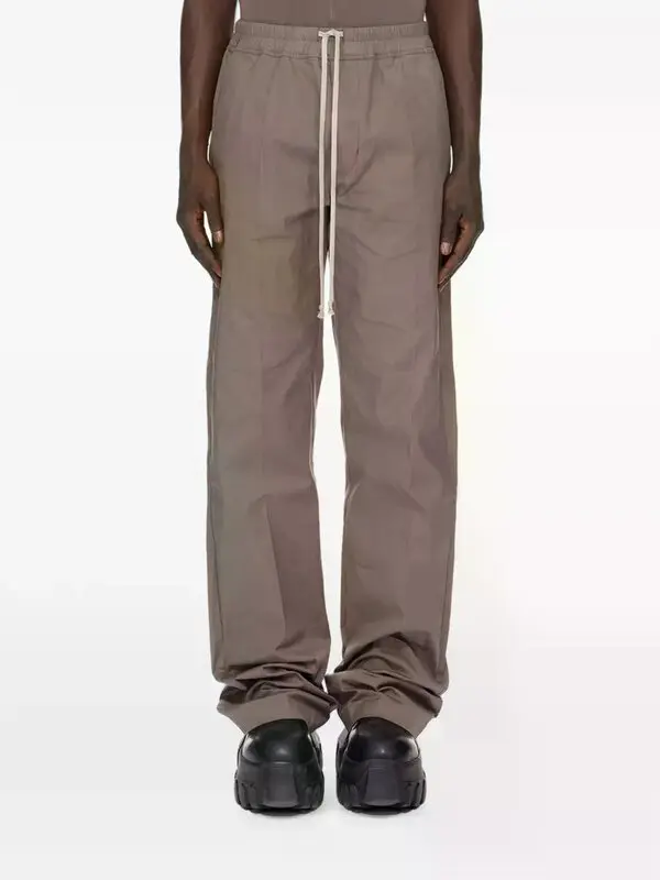 Rick Owens Dietrich Drawstring-waist Trousers - Neutrals