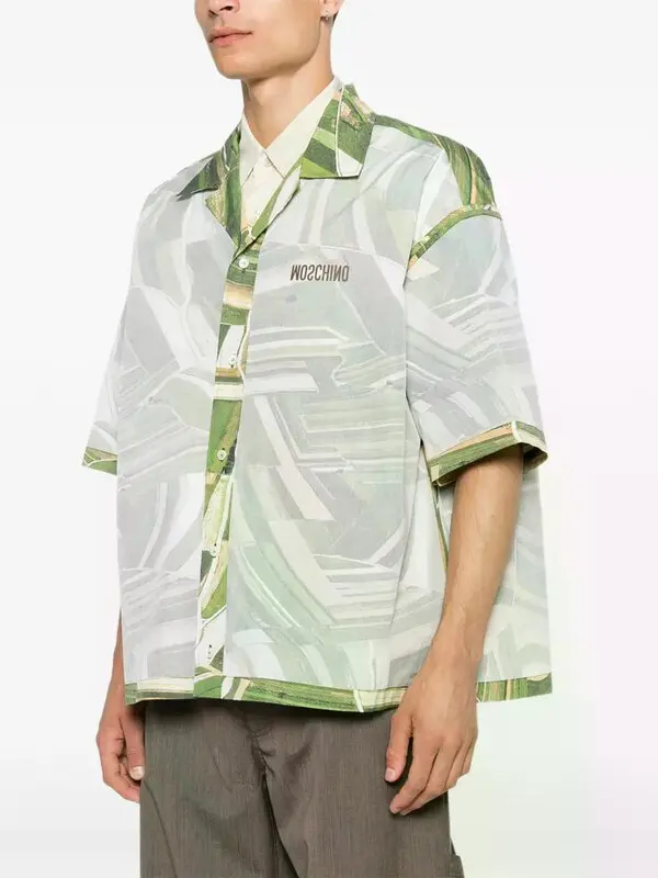 Moschino Graphic-print Short-sleeve Shirt