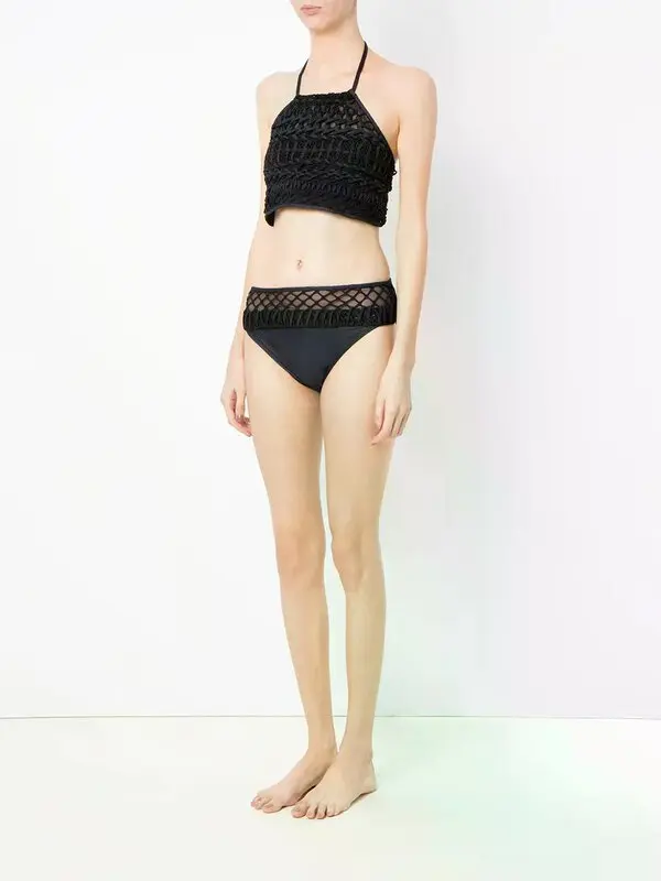 AMIR SLAMA Macramé Bikini Set