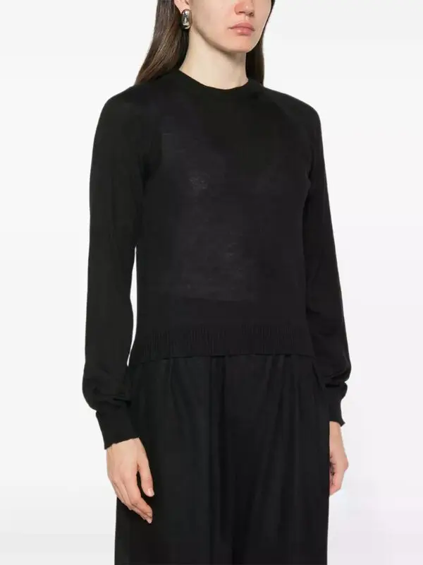 Liviana Conti Crew Neck Raglan Sleeve Jumper