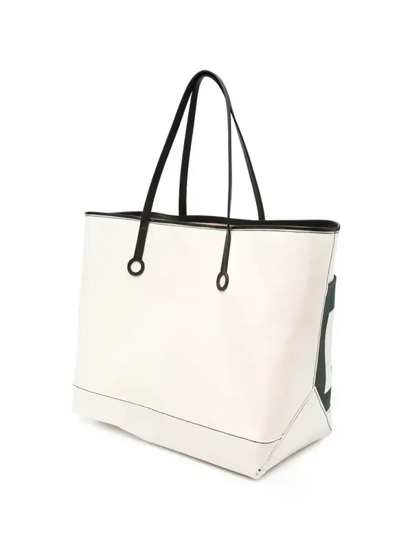 JW Anderson Anchor Logo-plaque Tote Bag - Neutrals