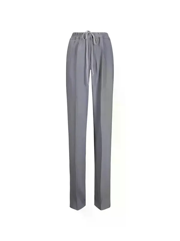 Rick Owens Dietrich Drawstring Trousers - Grey