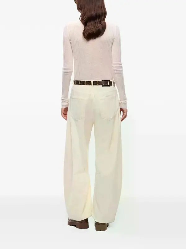Pinko Corduroy Panelled Trousers