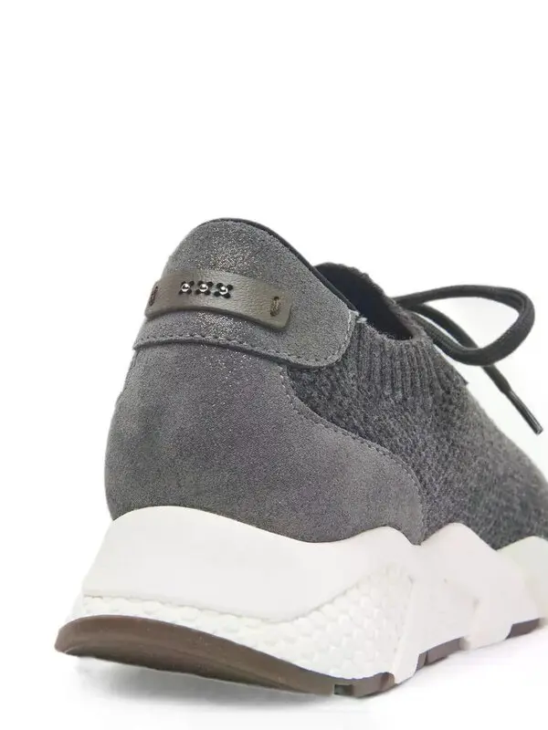 Peserico Lace-up Panelled Sneakers