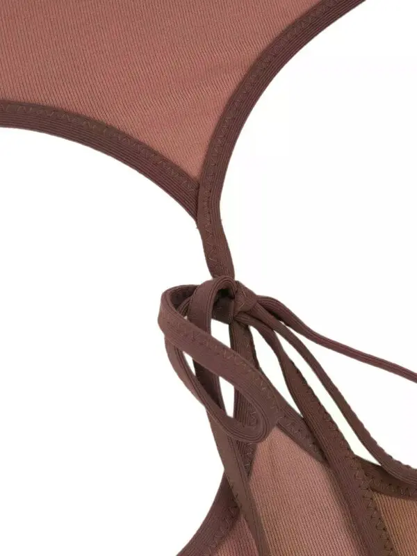 MAISON ANAMI Reversible Cut-out Trikini
