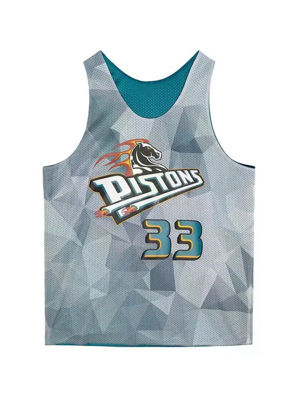 Mitchell & Ness Reversible Mesh Vest - Blue
