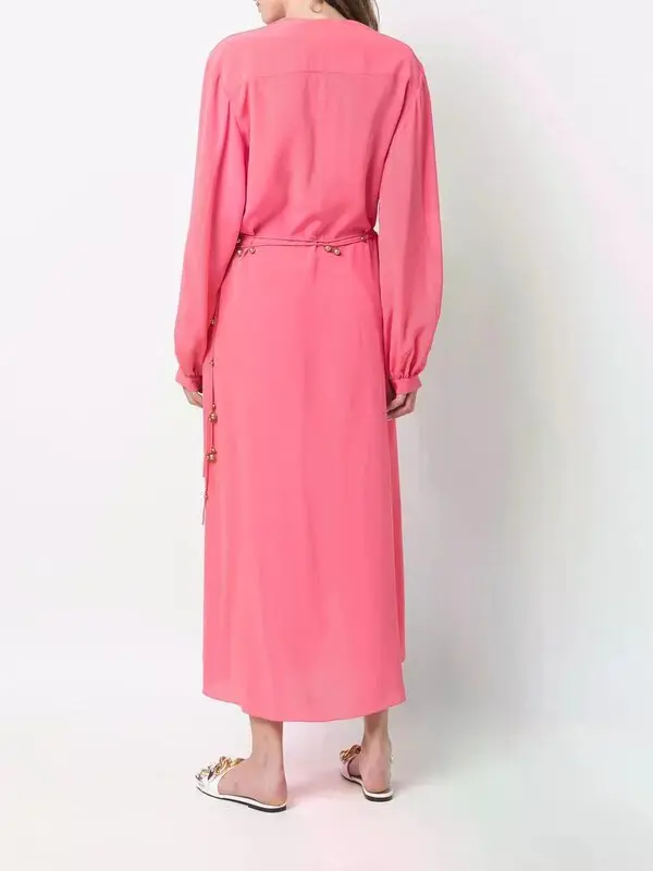 Stella McCartney Organic Silk Belted Dress