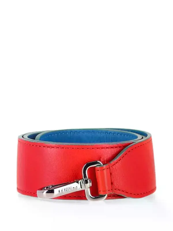 Fendi Vitello Dolce Bag Strap - Red