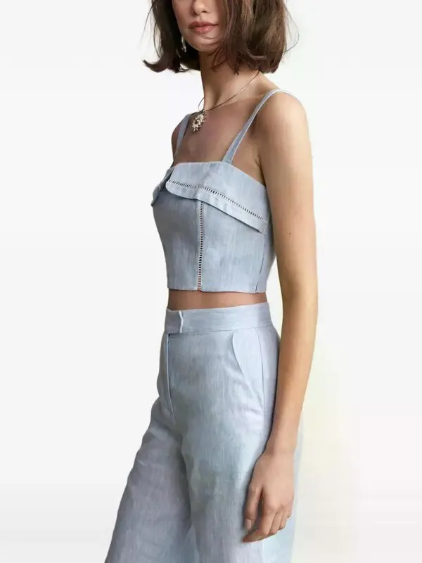HEVRON Alba Ladder-stitch Top