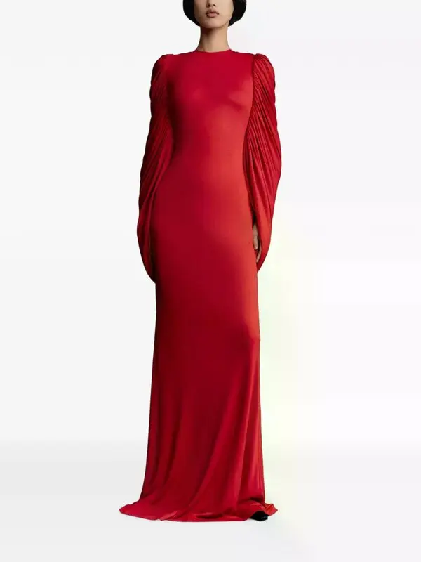 SEEN USERS Fallen Angel Draped Gown