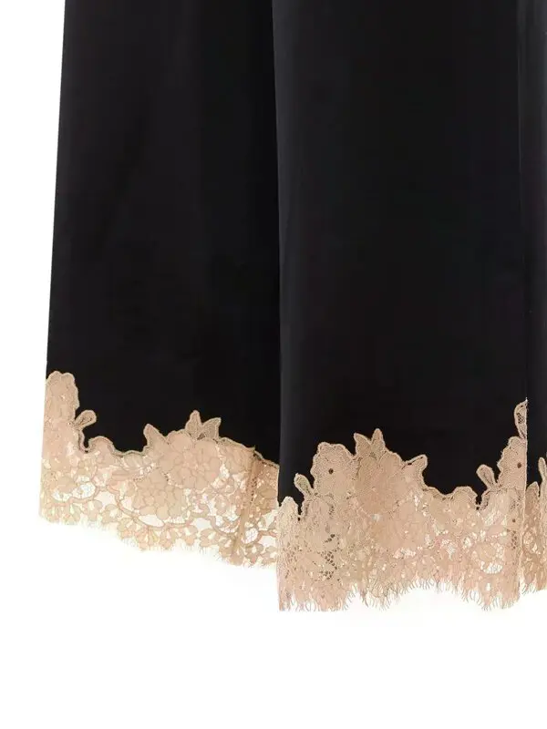 Rixo Marcela Lace-trim Trousers