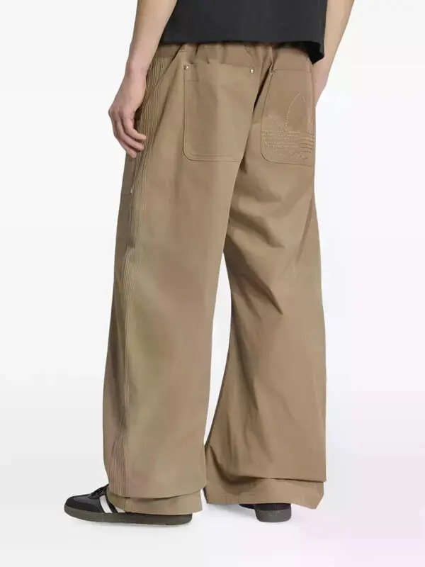 Adidas Logo-embroidered Trousers