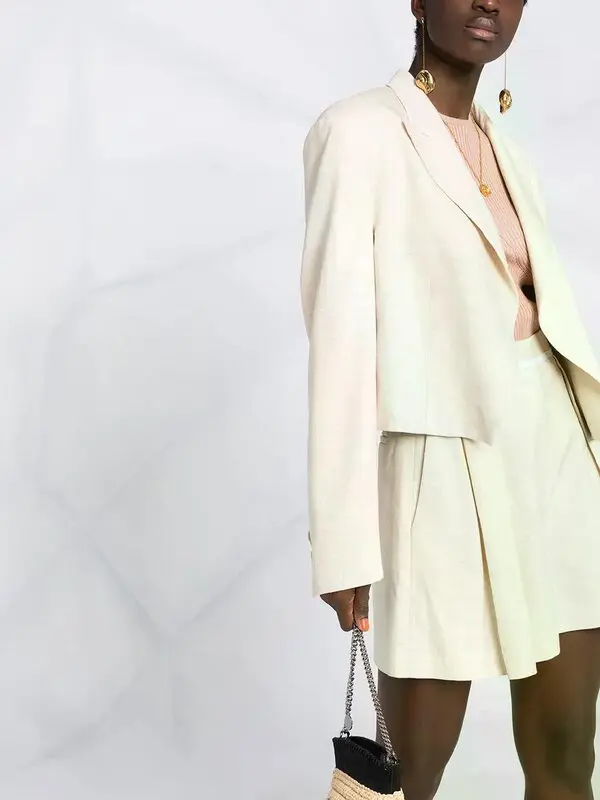 Stella McCartney Peak-lapel Cropped Jacket