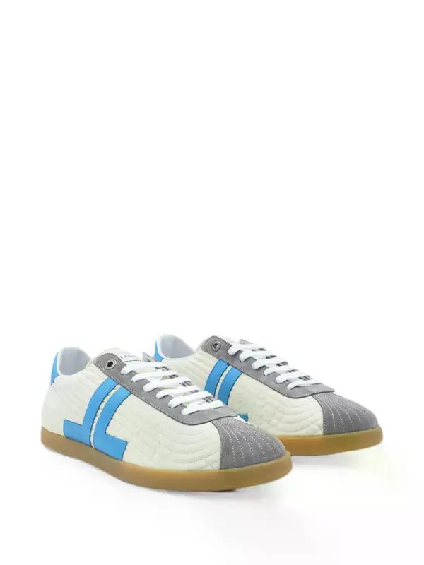 LANVIN Glen 2.0 Lace-up Sneakers - Neutrals
