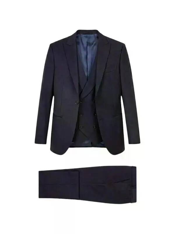 LUIGI BIANCHI MANTOVA Three-piece Suit - Blue