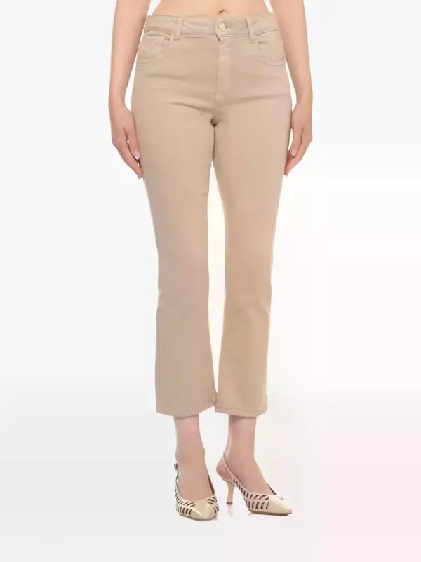 EMME Logo-patch Five-pocket Trousers