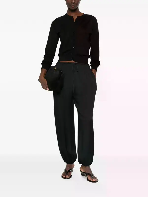 Liviana Conti Button-fastening Long-sleeve Cardigan