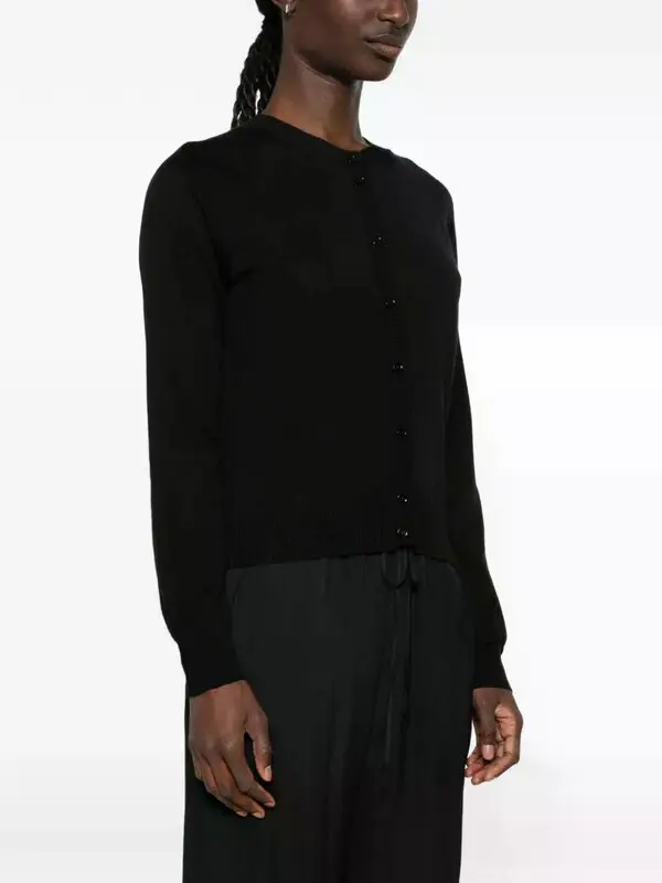 Liviana Conti Button-fastening Long-sleeve Cardigan