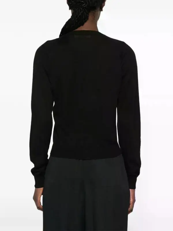 Liviana Conti Button-fastening Long-sleeve Cardigan