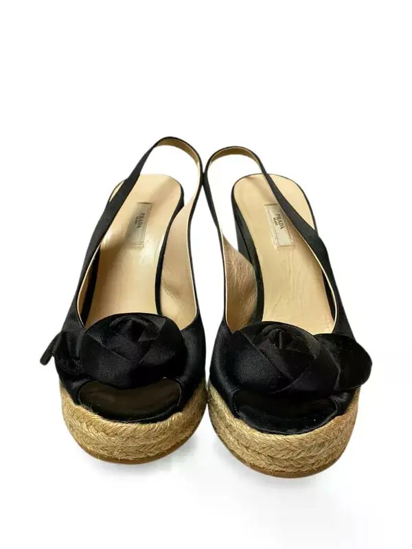 Prada Flower-detail Espadrilles