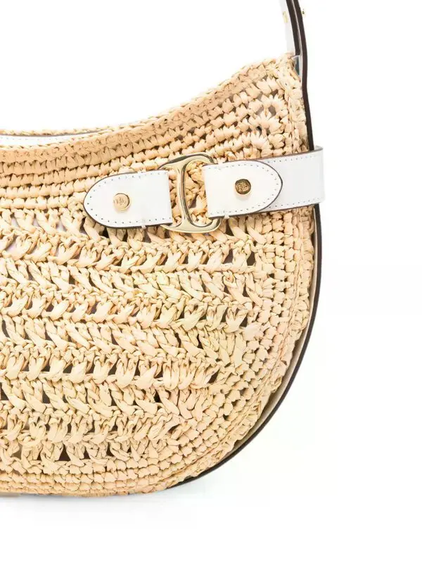 Ralph Lauren Tasha Woven Shoulder Bag