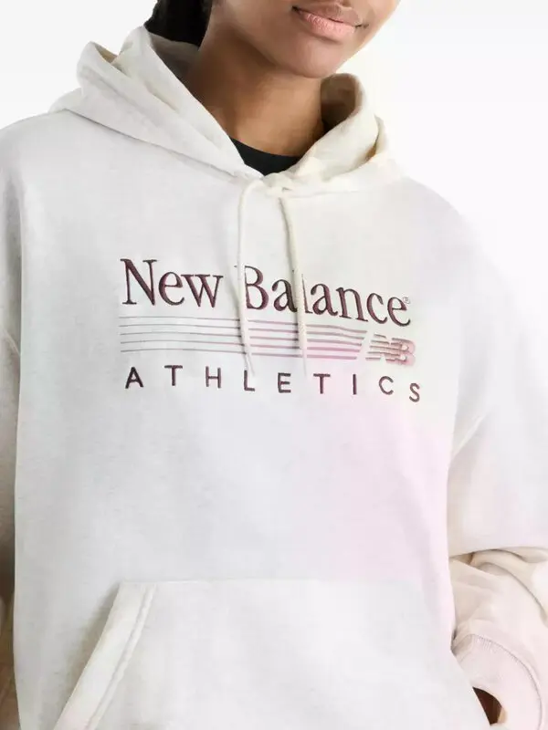 NEW BALANCE Trackside French Terry Oversized Hoodie With Embroidered Logo