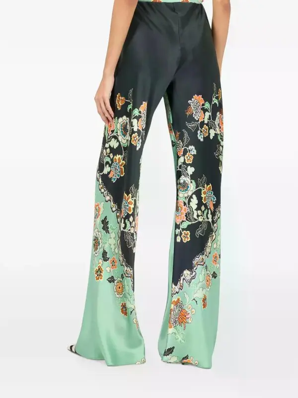 Roberto Cavalli Floral-print Drawstring Trousers