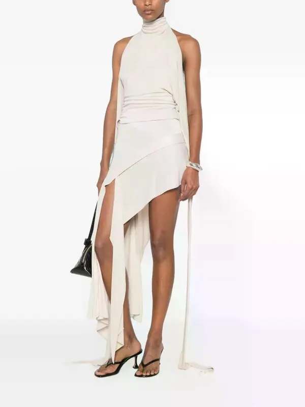 FRANCESCO MURANO Asymmetric Draped Skirt