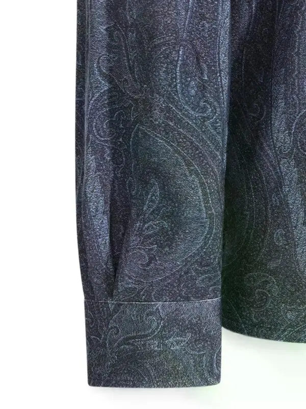 Etro Paisley-print Shirt - Blue