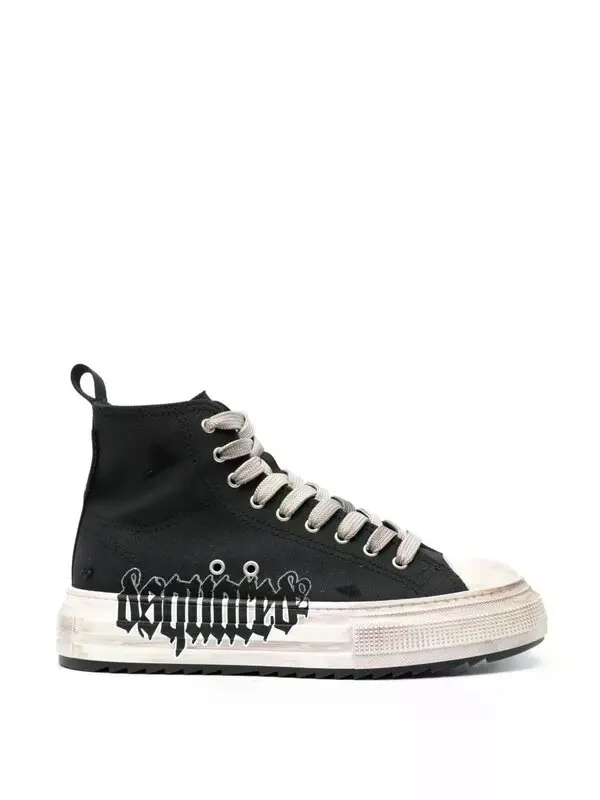 Dsquared2 Berlin High-top Sneakers - Black