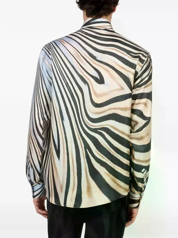 Roberto Cavalli Striped Shirt