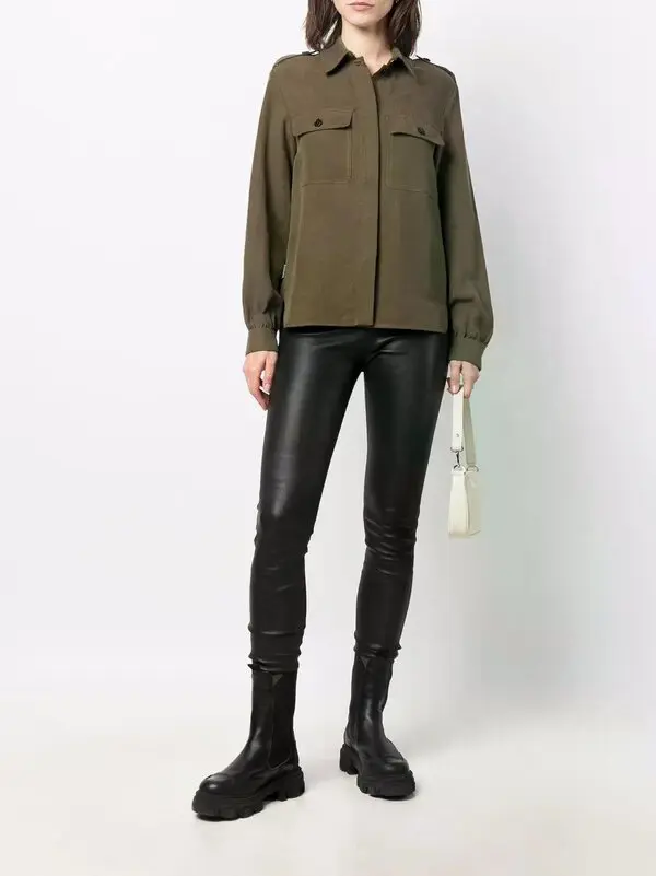 Woolrich Fitted Button-up Shirt
