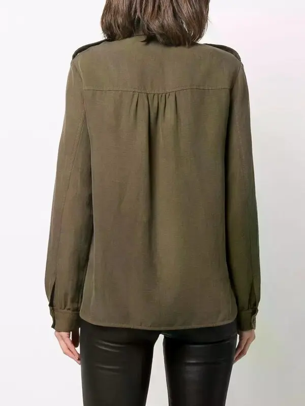 Woolrich Fitted Button-up Shirt