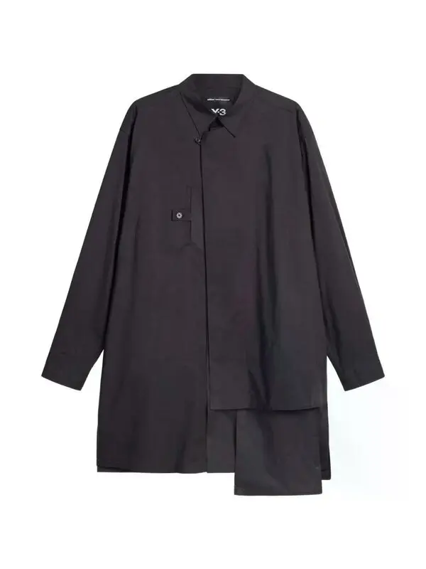 Y3 Adaptive Asymmetric Shirt - Black