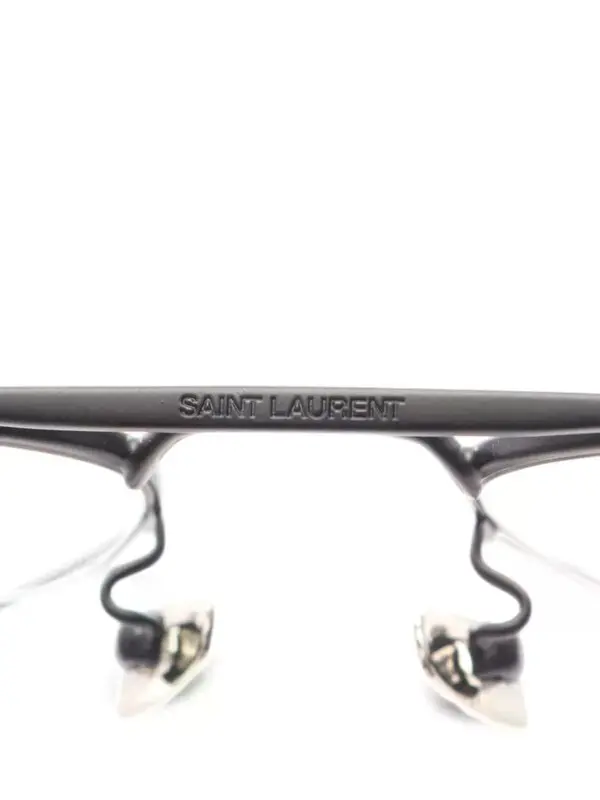 Saint Laurent 2020s Double-bridge Pilot Glasses