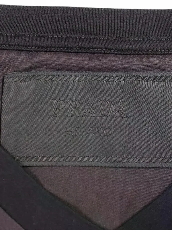 Prada 2010s Color-block T-shirt