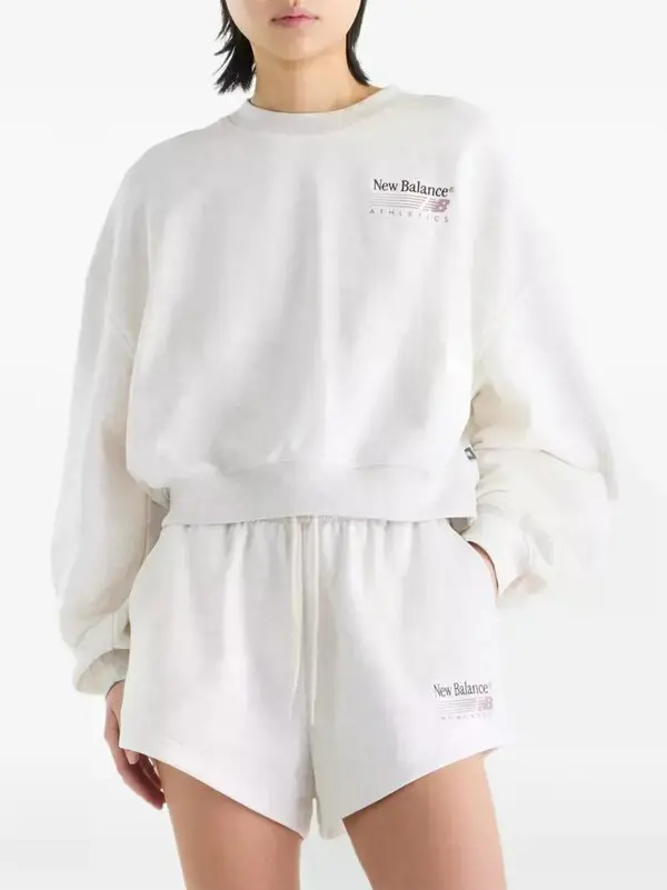 NEW BALANCE Trackside French Terry Shorts - Neutrals