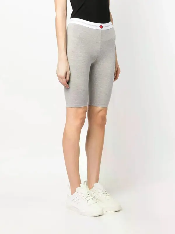 Dsquared2 Logo-waistband Cotton Shorts