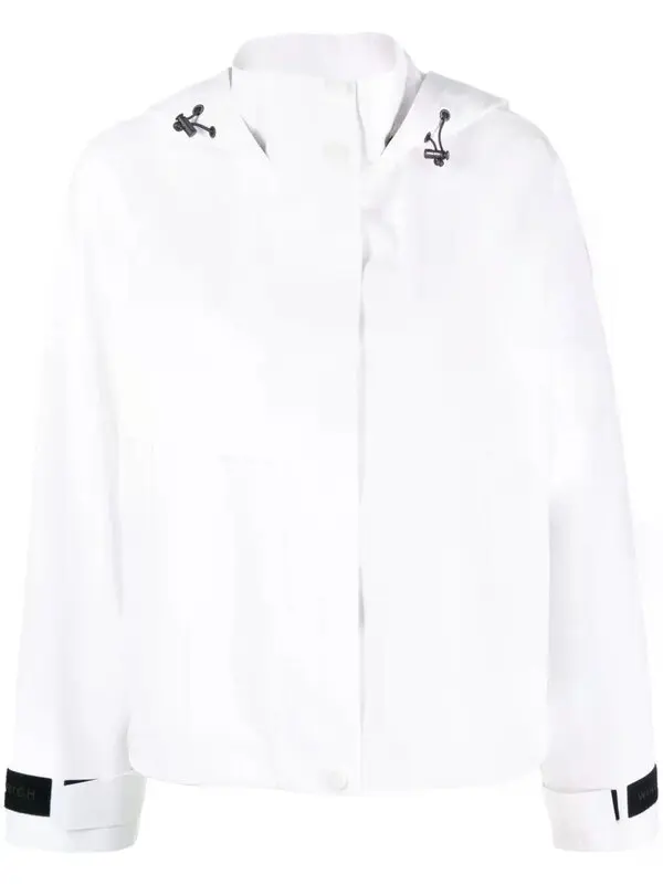 Woolrich Logo-patch Hooded Jacket - White