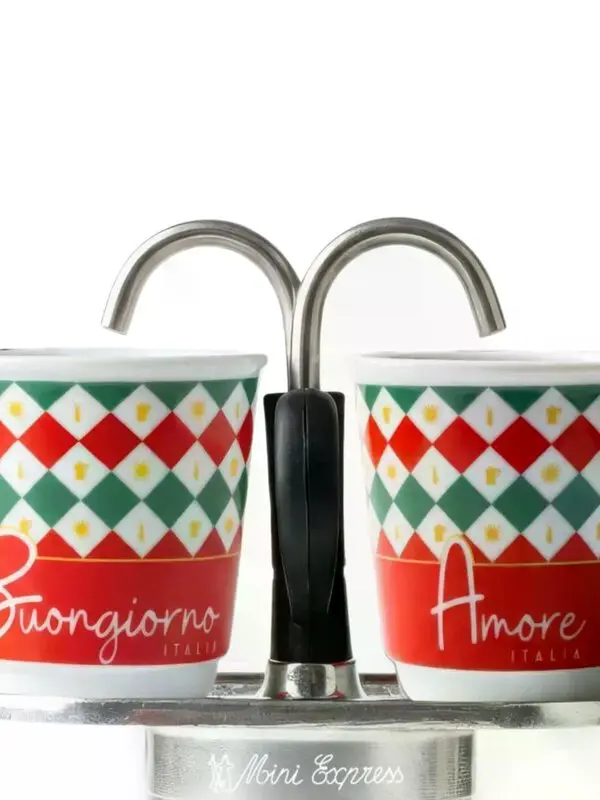 BIALETTI Mini Express Damier Espresso Set