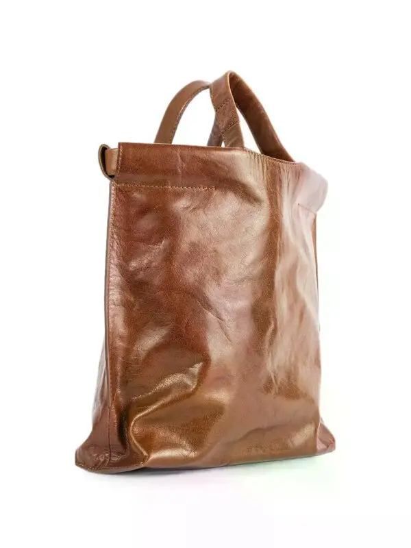 BEA MOMBAERS Shopper S Leather Tote Bag - Brown