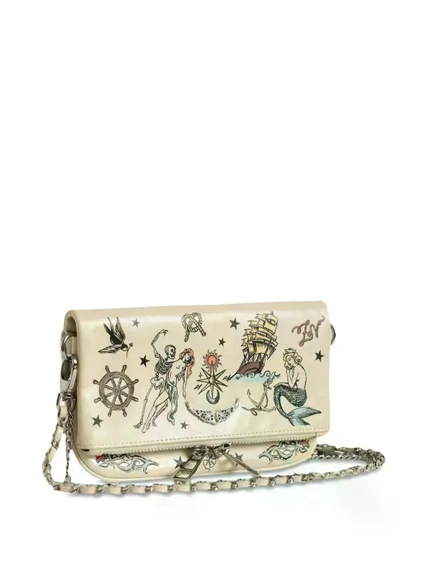 Zadig&Voltaire Rock Nano Tattoo Crossbody Bag