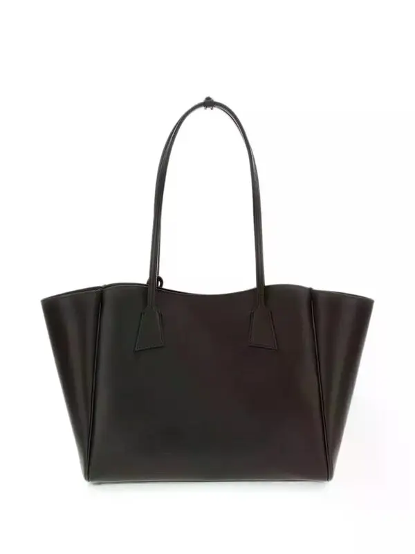 HIDESINS Logo-print Leather Tote Bag - Brown