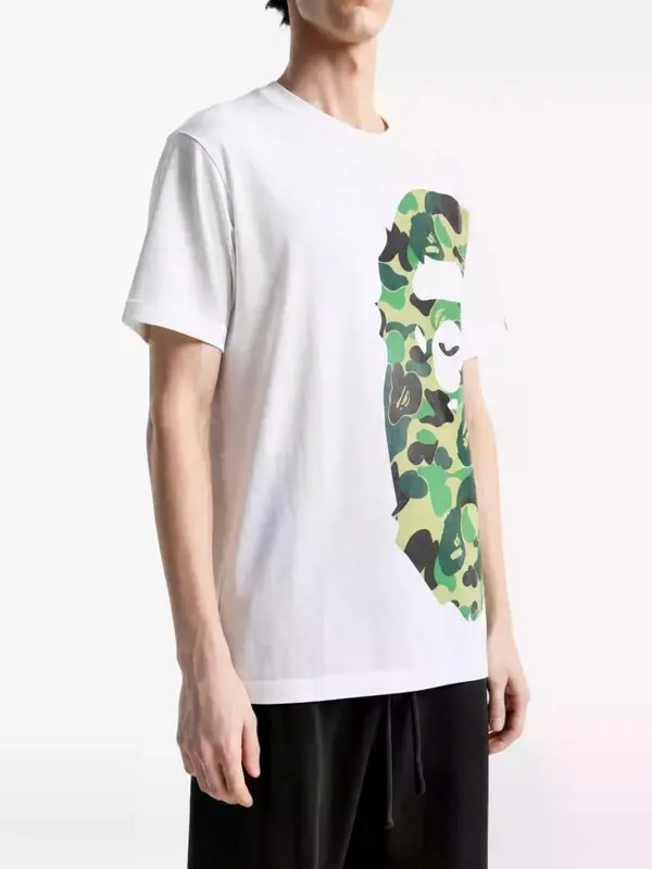 A BATHING APE Ape Head Camouflage-print T-shirt